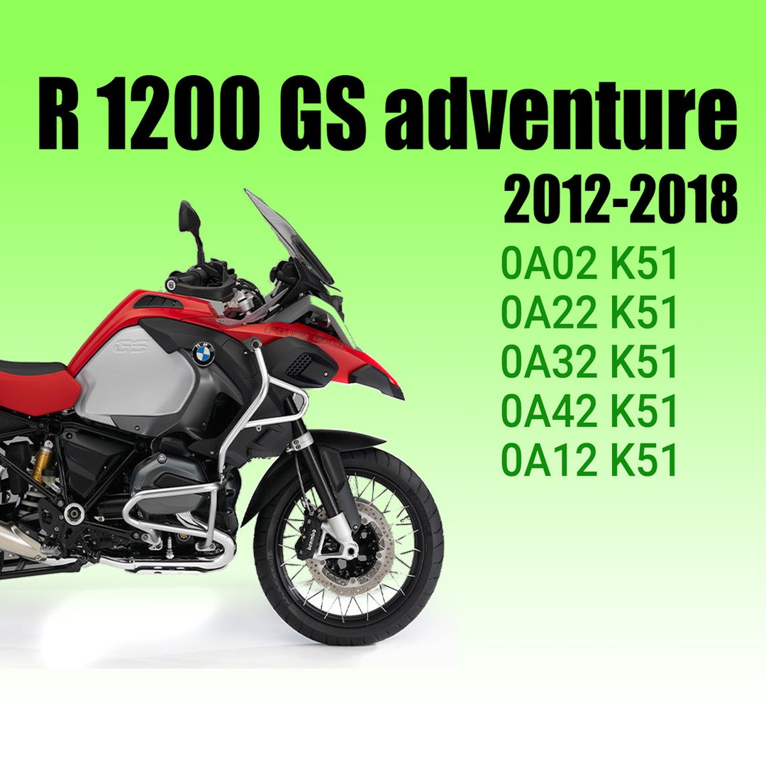 Workshop Service Repair Manual for BMW R1200GS K51 Adventure 2011 2012 ...
