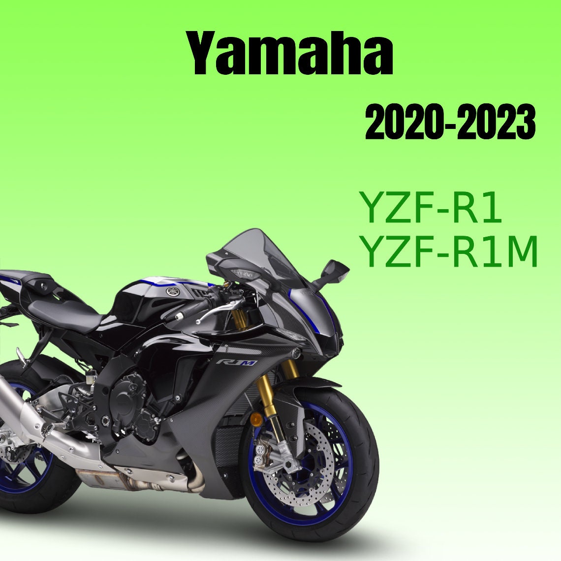 Yamaha YZF-R1 YZF-R1M Service Manual 2020-2023 - Etsy
