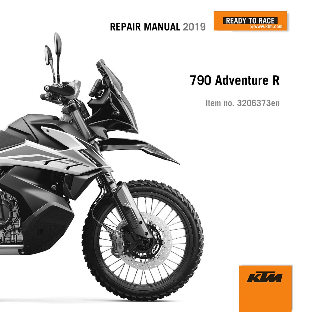 2019 KTM 790 ADVENTURE R Workshop Manual - Etsy