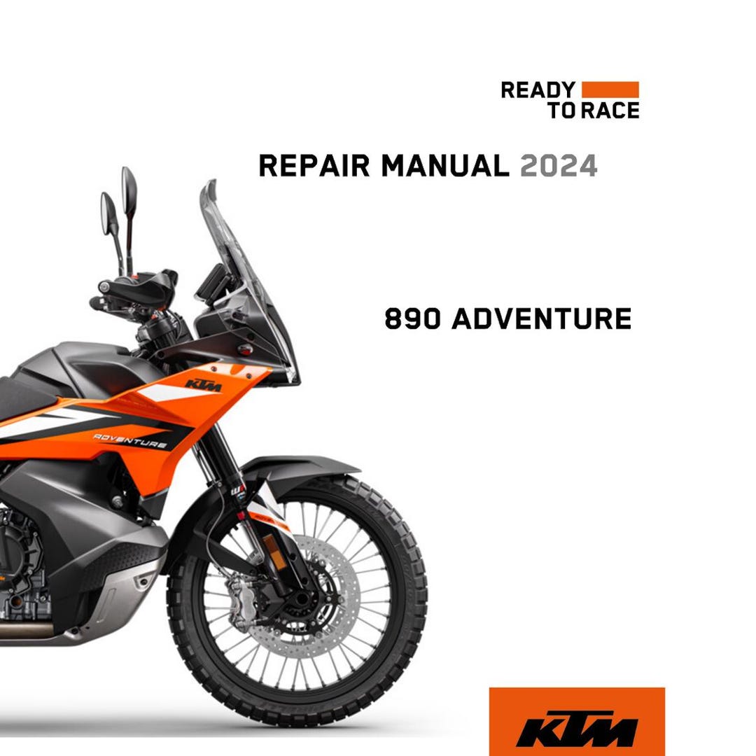 2024 KTM 890 Adventure Workshop Manual - Etsy