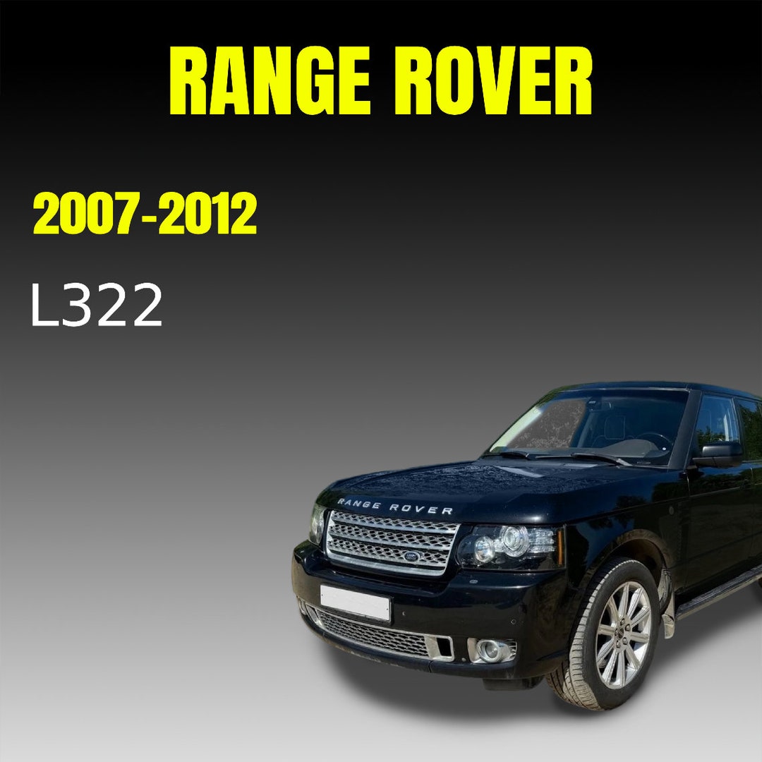 Workshop Manual for Range Rover L322 2007-2012 - Etsy