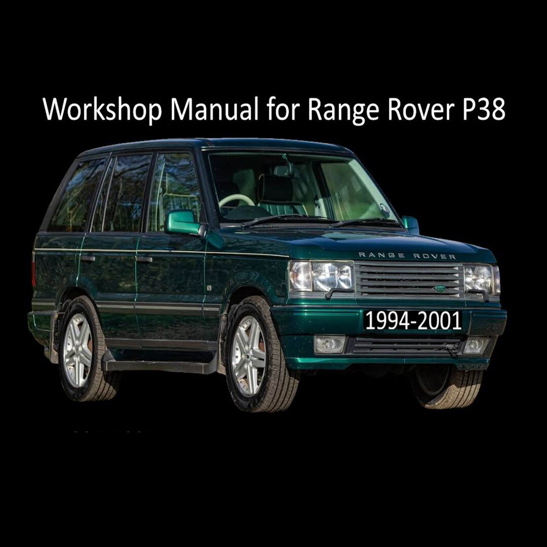 Range Rover P38 Workshop Manual 1994-2001 - Etsy