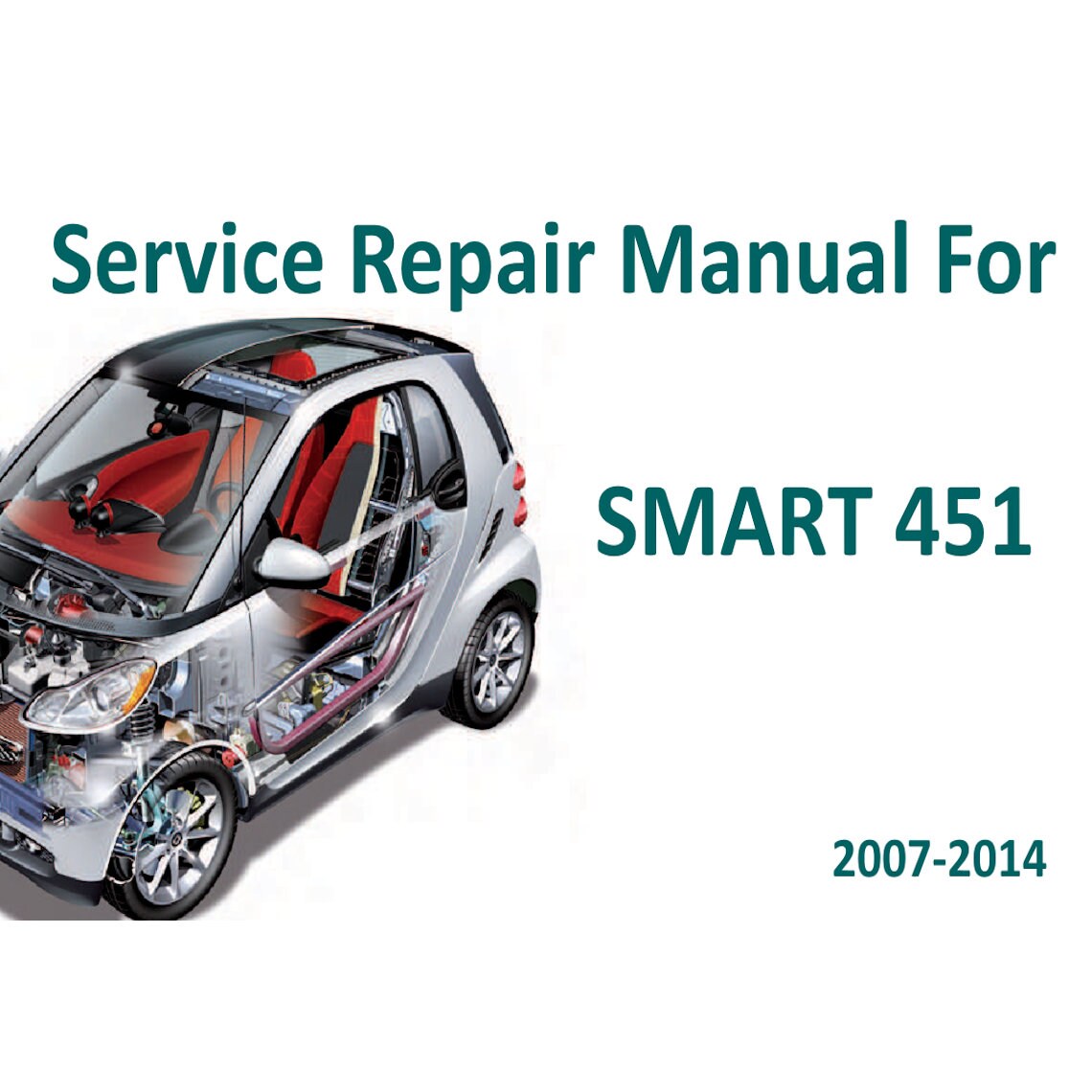 SMART FORTWO 451 Service Manual (2007-2014) Download - Etsy