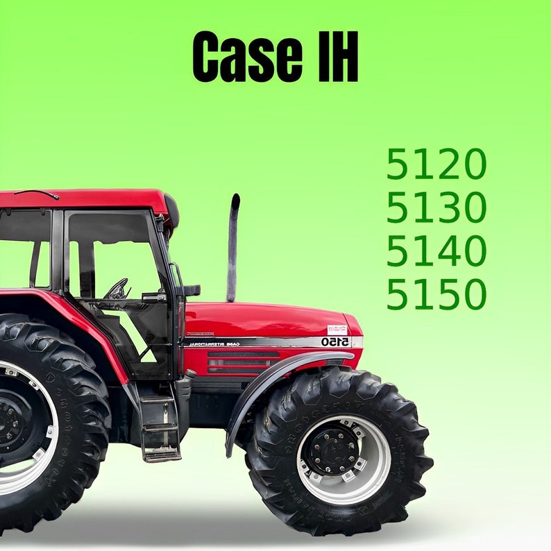 Case IH 5120 5130 5140 5150 Workshop Manual - Etsy