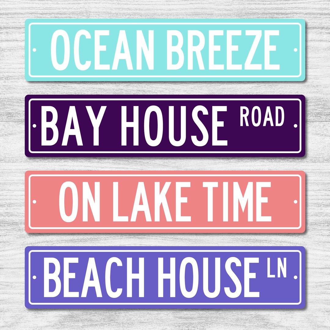 Custom Road Signs I Personalized Road Sign I Custom Metal Street Sign I ...