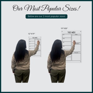 Custom Acrylic Wall To-do List Clear Dry-erase Planner, Personalized ...