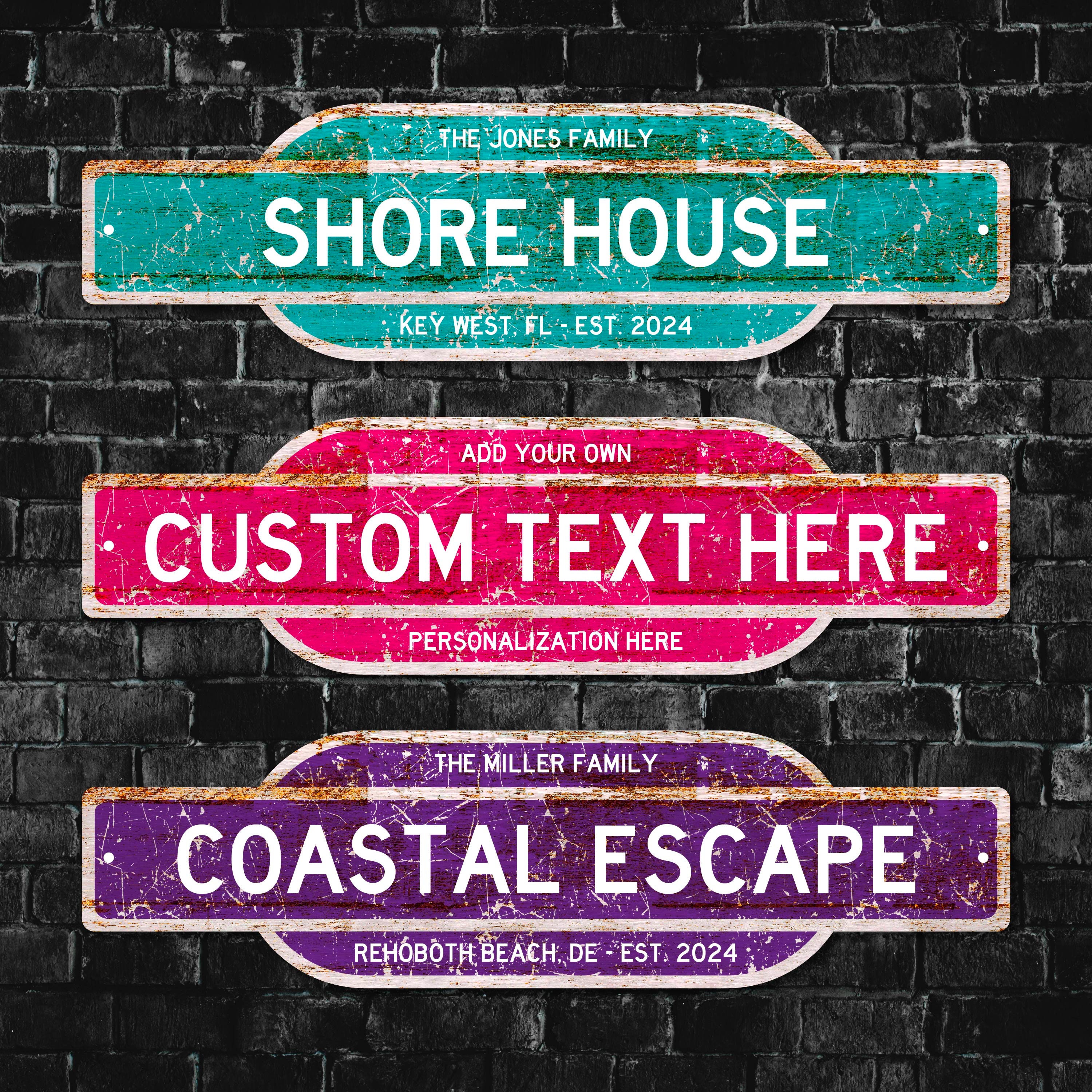 Custom Road Signs I Personalized Road Sign I Custom Metal Street Sign I ...