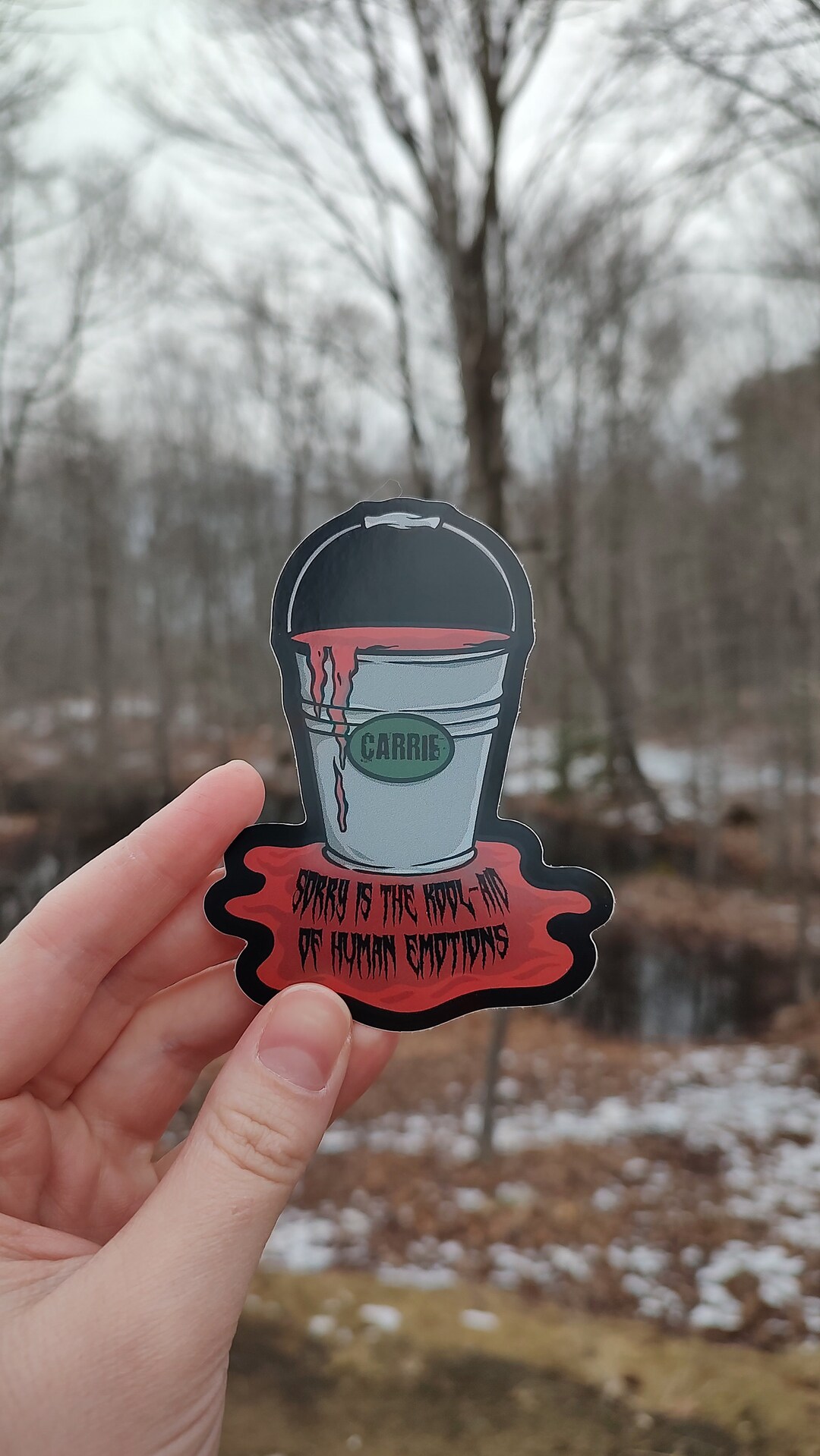 Stephen King's Carrie Sticker With Quote - Etsy