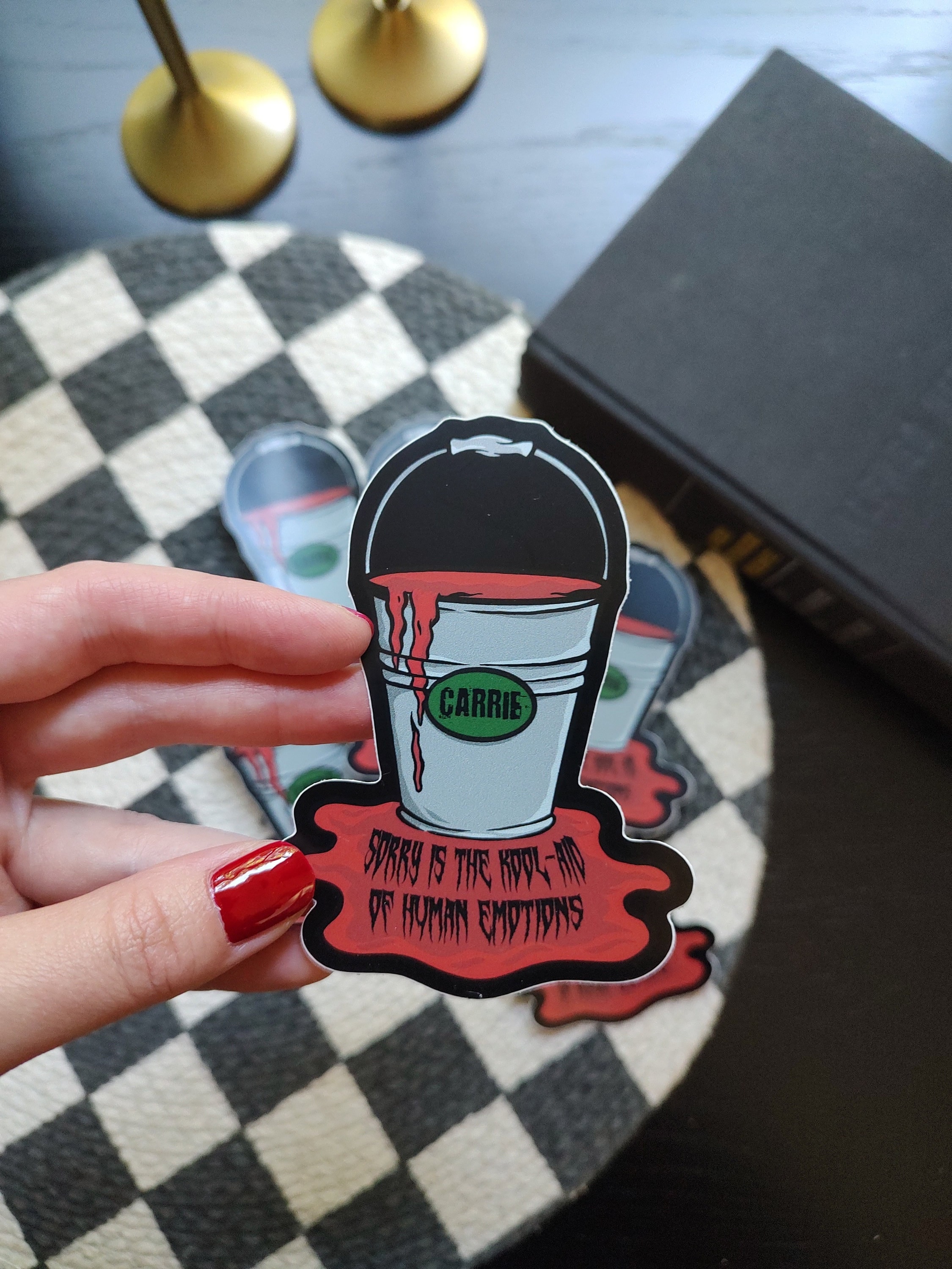 Stephen King's Carrie Sticker With Quote - Etsy