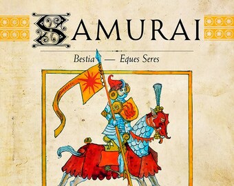 Mtg Samurai Token Cards - Etsy