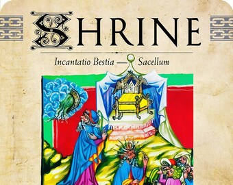 Mtg Shrine Token - Etsy