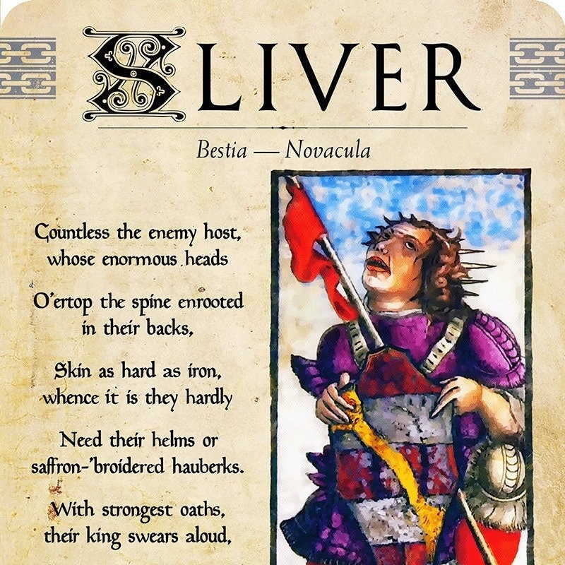 Mtg Sliver Playmat - Etsy