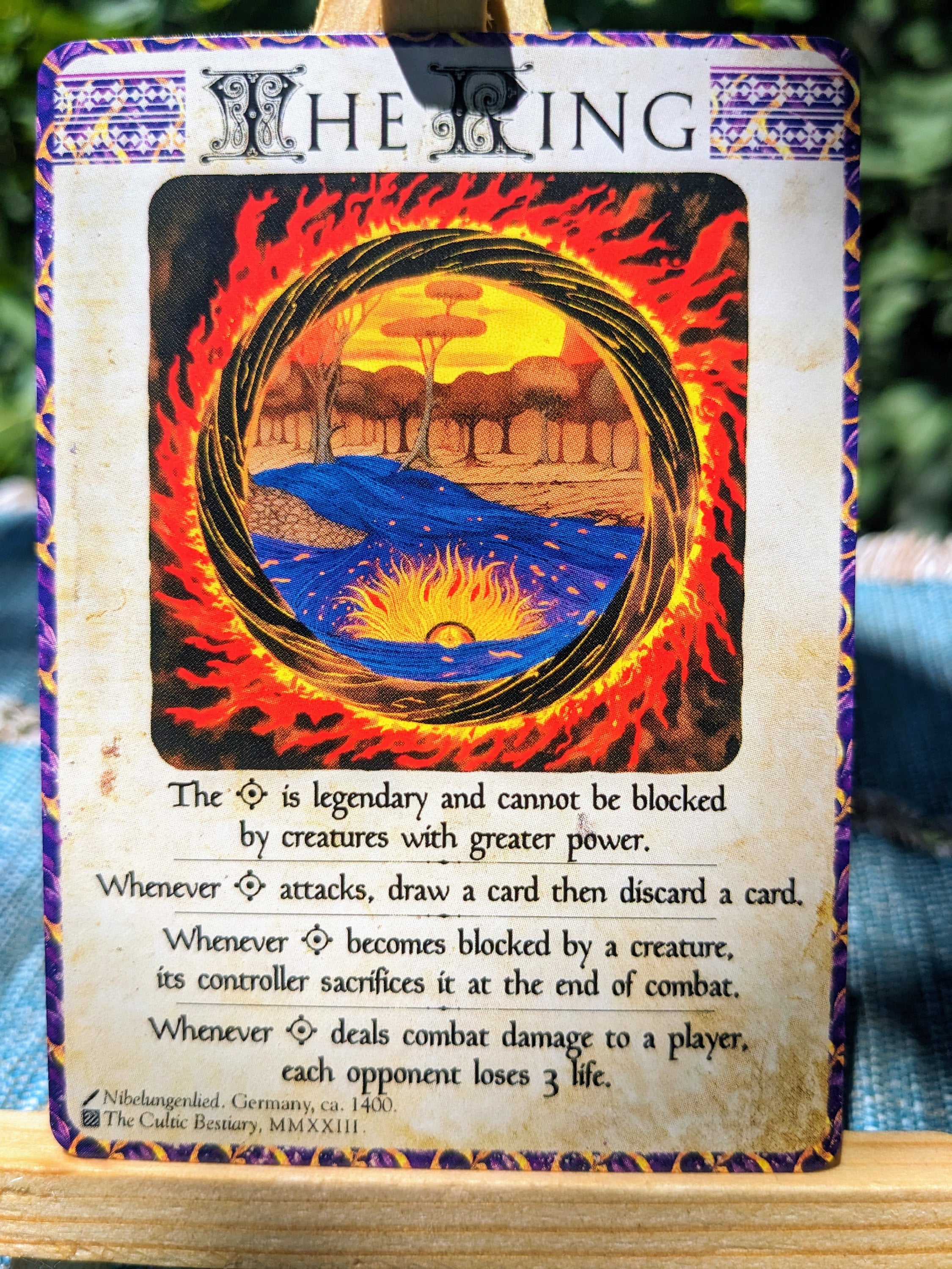 MTG Bestiary: the Ring Emblem - Etsy