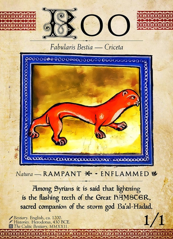 MTG Bestiary: Boo Token - Etsy