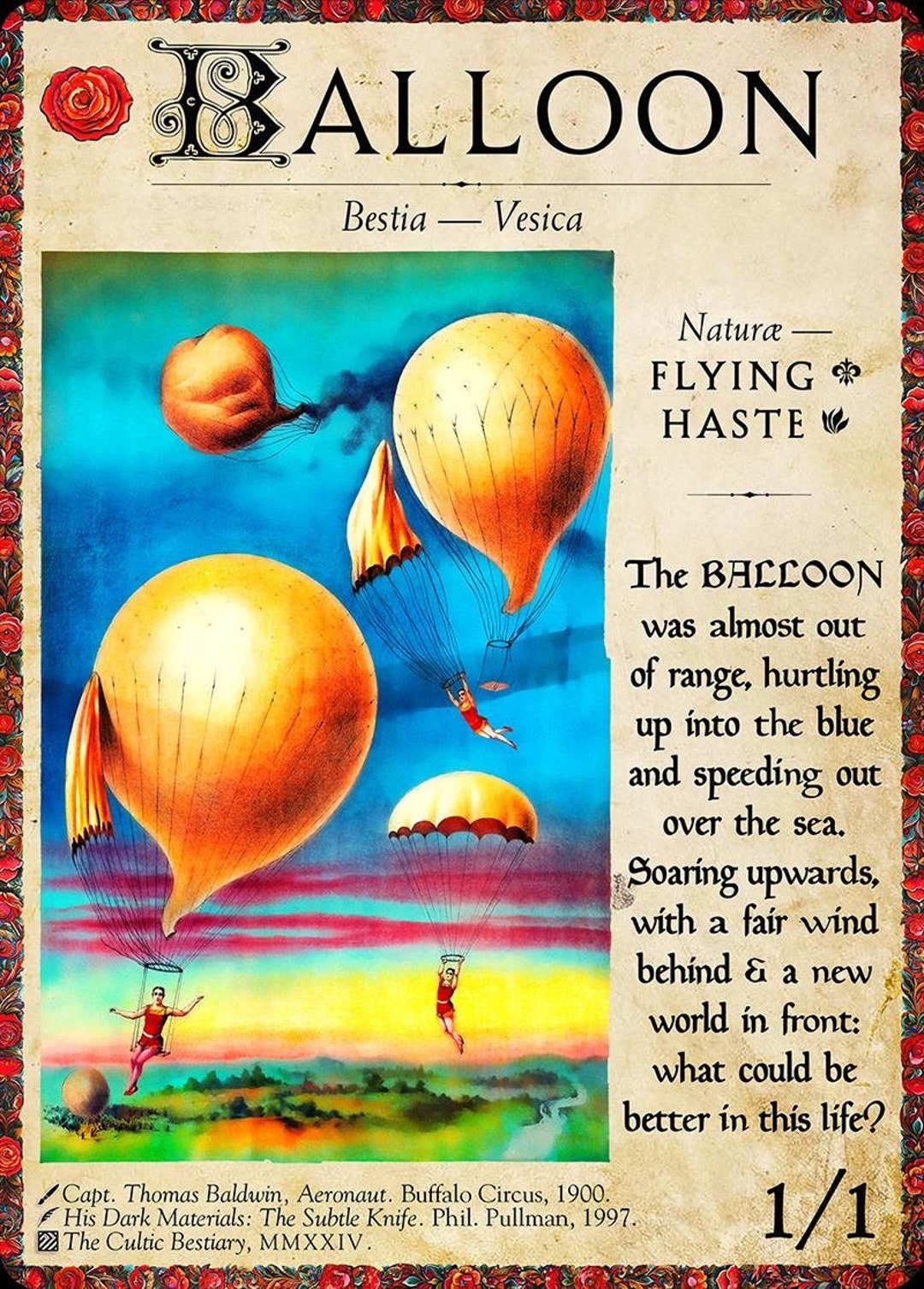 MTG Bestiary: Balloon Token - Etsy