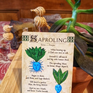 MTG Bestiary: Saproling Token (roots Variant) - Etsy