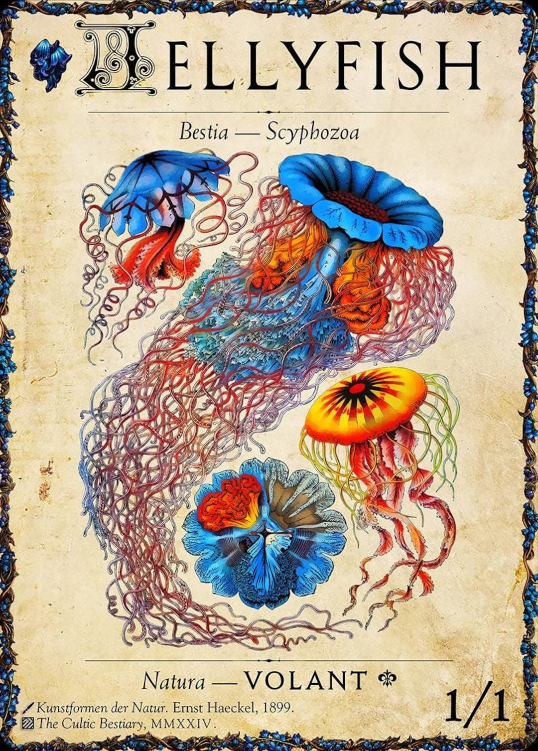 MTG Bestiary: Jellyfish Token - Etsy