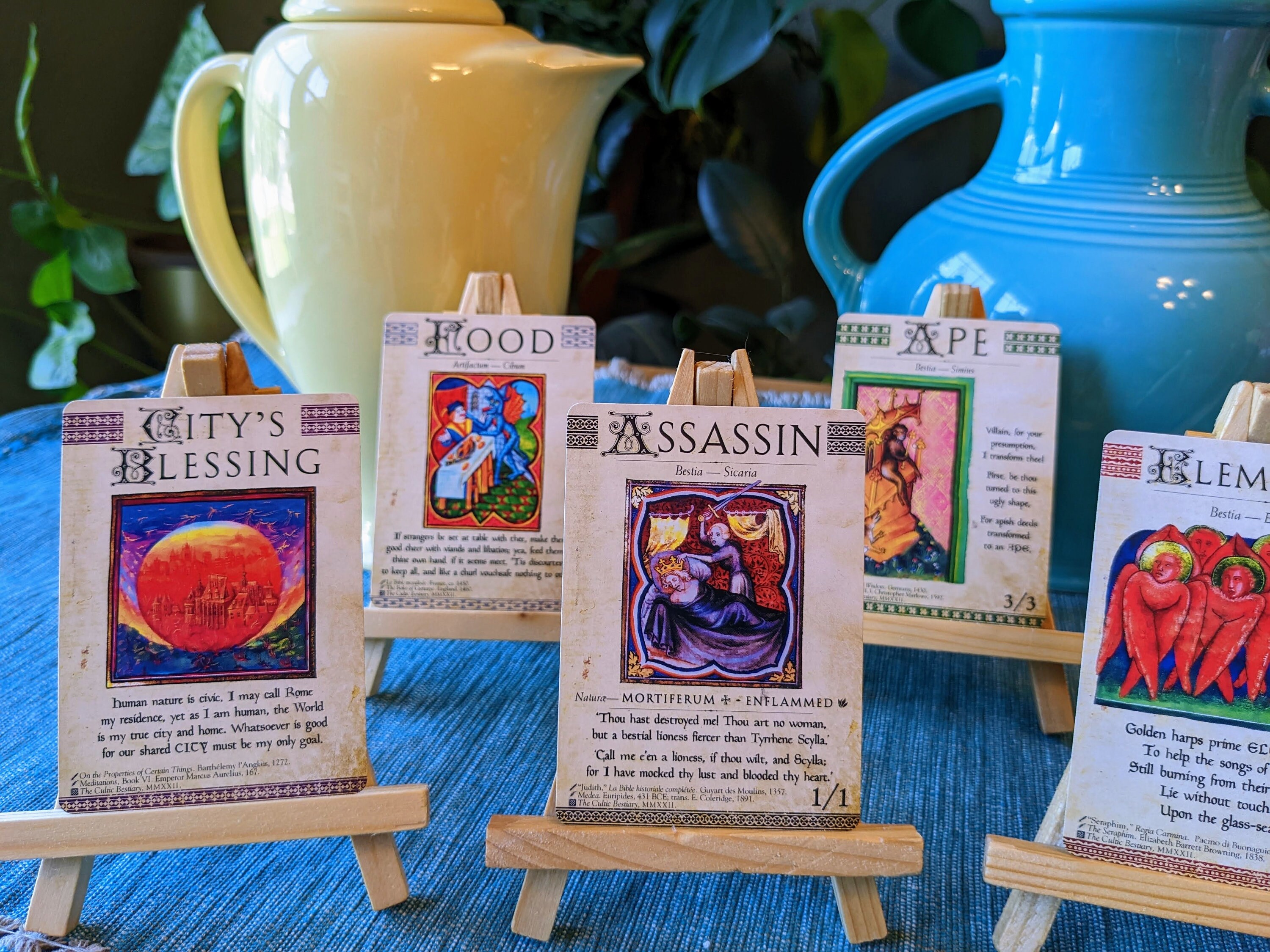 MTG Bestiary: City's Blessing Token (red Variant) - Etsy