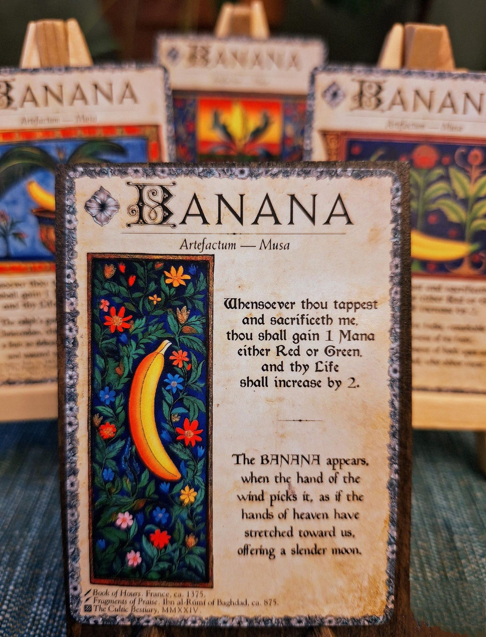 MTG Bestiary: Banana Token (4 Choices!) - Etsy