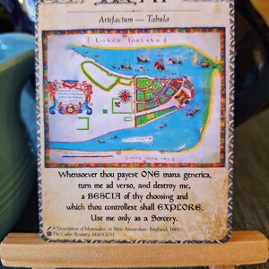 MTG Bestiary: Map Token (manhattan Variant) - Etsy