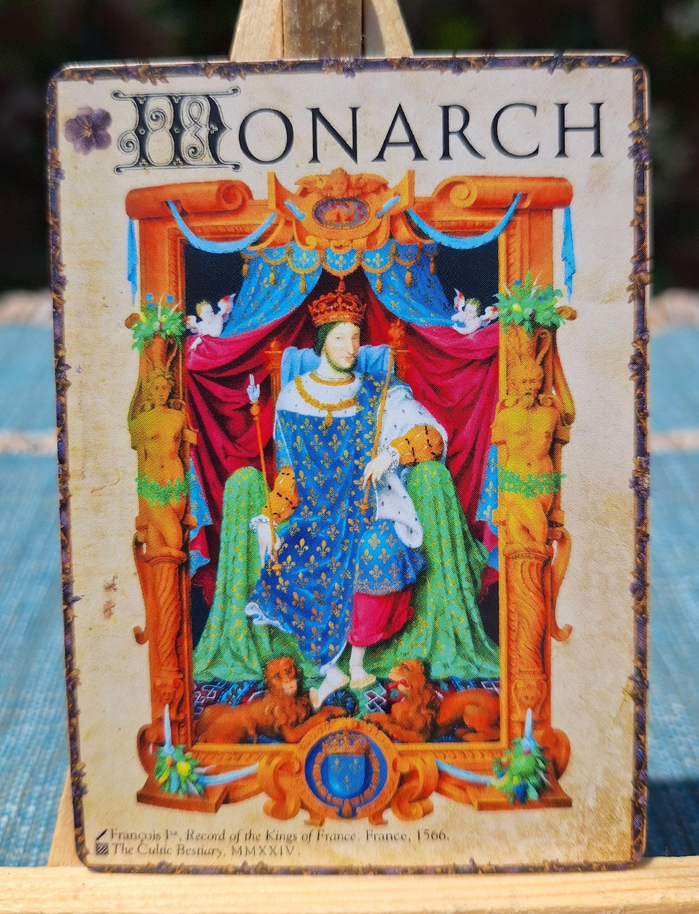 MTG Bestiary: Monarch Token (francis Variant) - Etsy