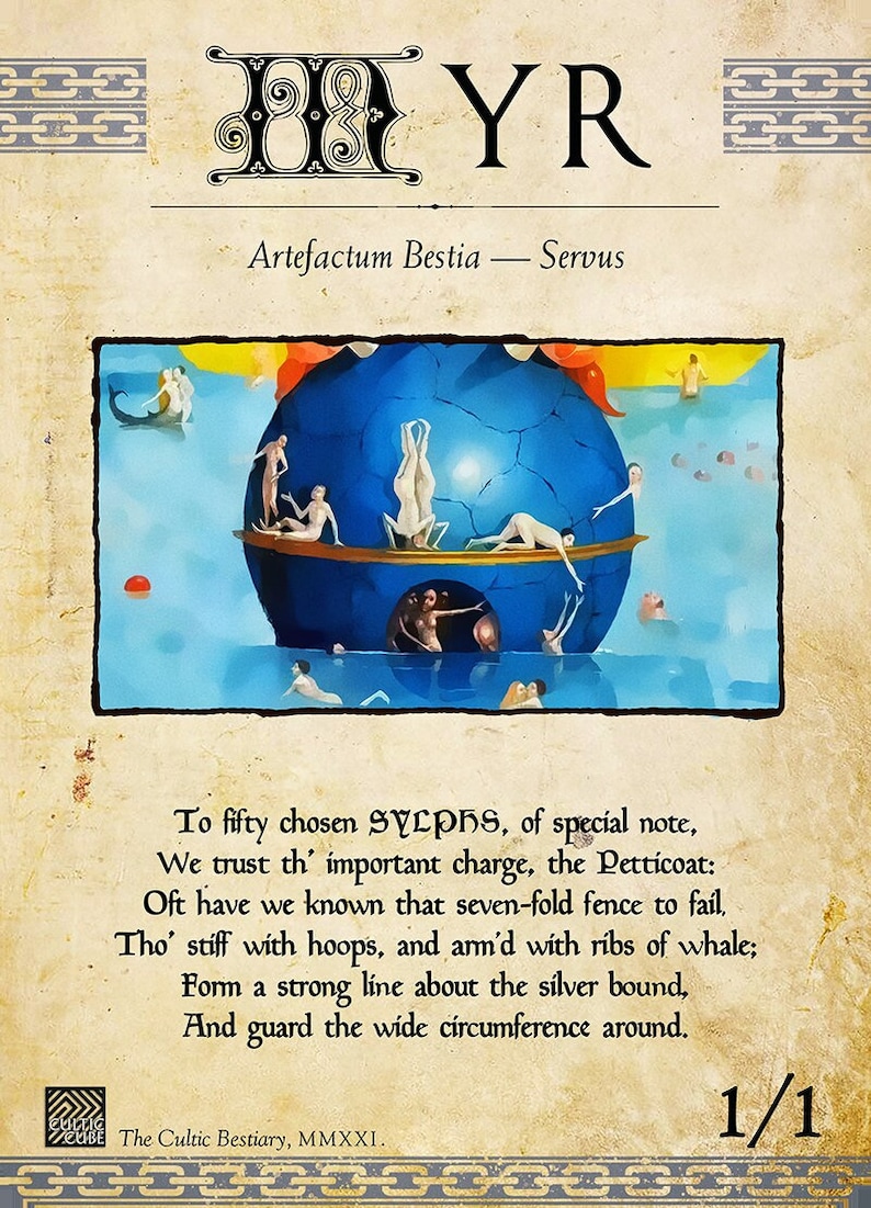 MTG Bestiary: Myr Token sphere Variant - Etsy