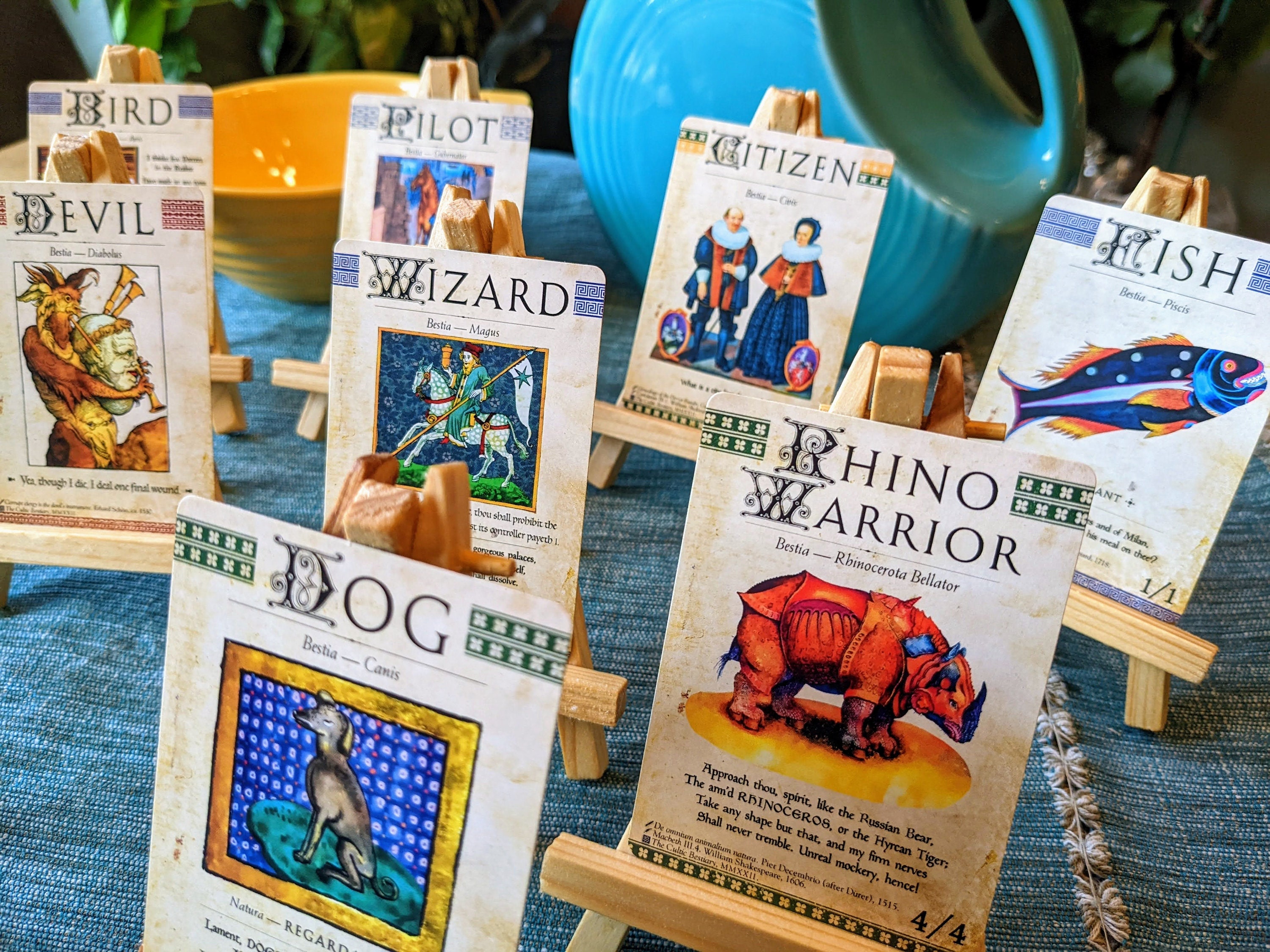 MTG Bestiary: Devil Token - Etsy