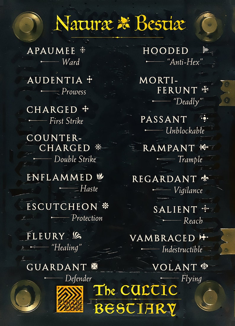 MTG Bestiary: Zombie Token Decayed - Etsy