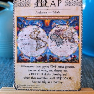 MTG Bestiary: Map Token (globe Variant) - Etsy