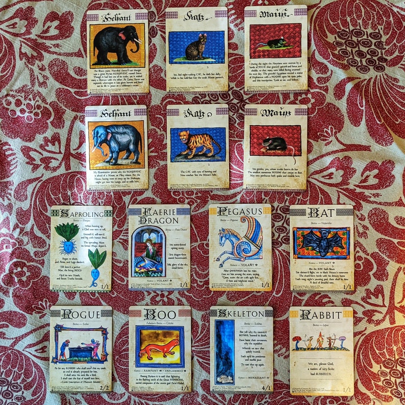 MTG Bestiary: Rabbit Token - Etsy