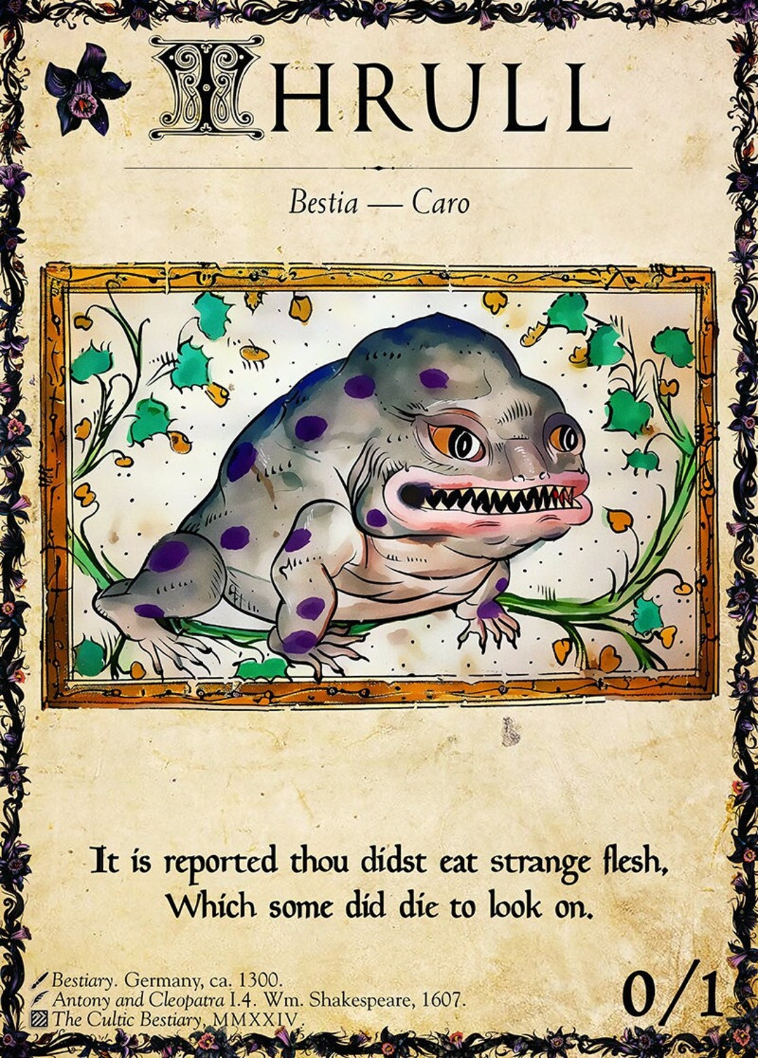 MTG Bestiary: Thrull Token - Etsy