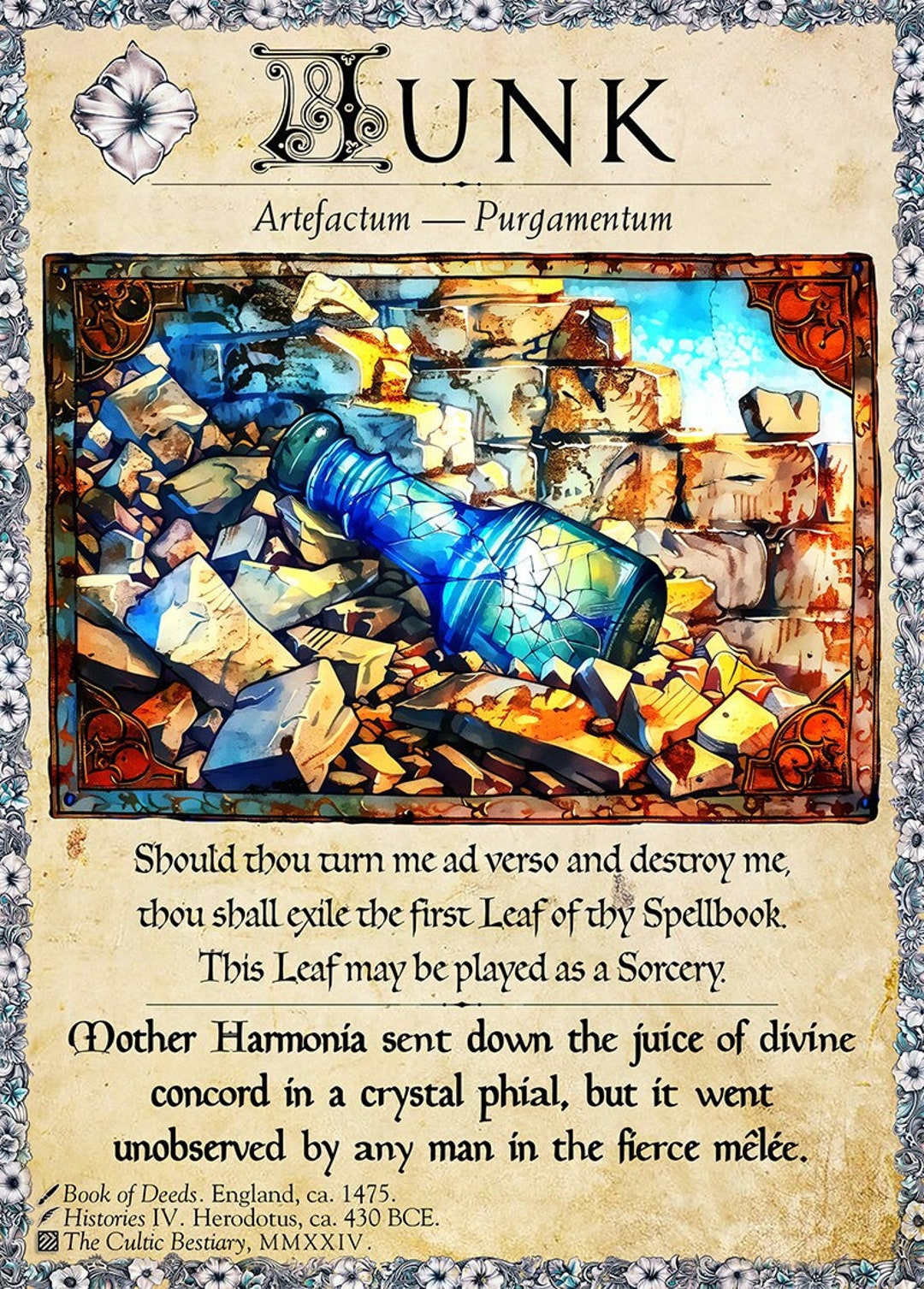 MTG Bestiary: Junk Token - Etsy