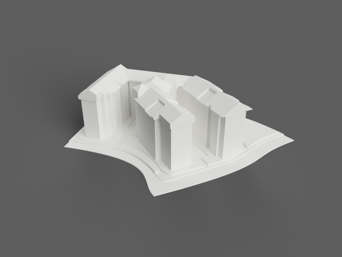 3D Printed Building Replica - Etsy