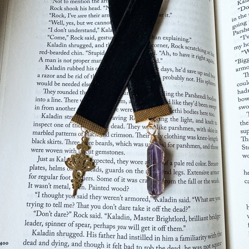 Dark Academia Bookmark - Etsy