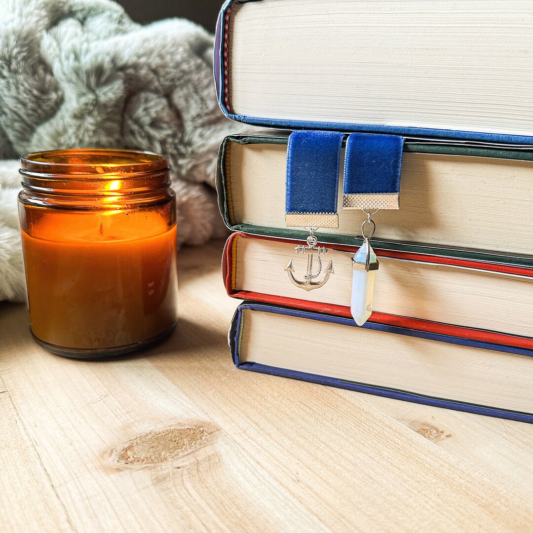 Opal Anchor Bookmark: Beach Lover Book Club Gift - Etsy UK