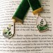 Plant Lover Ribbon Bookmark, Succulents, Book Accessories, Bookstagram ...