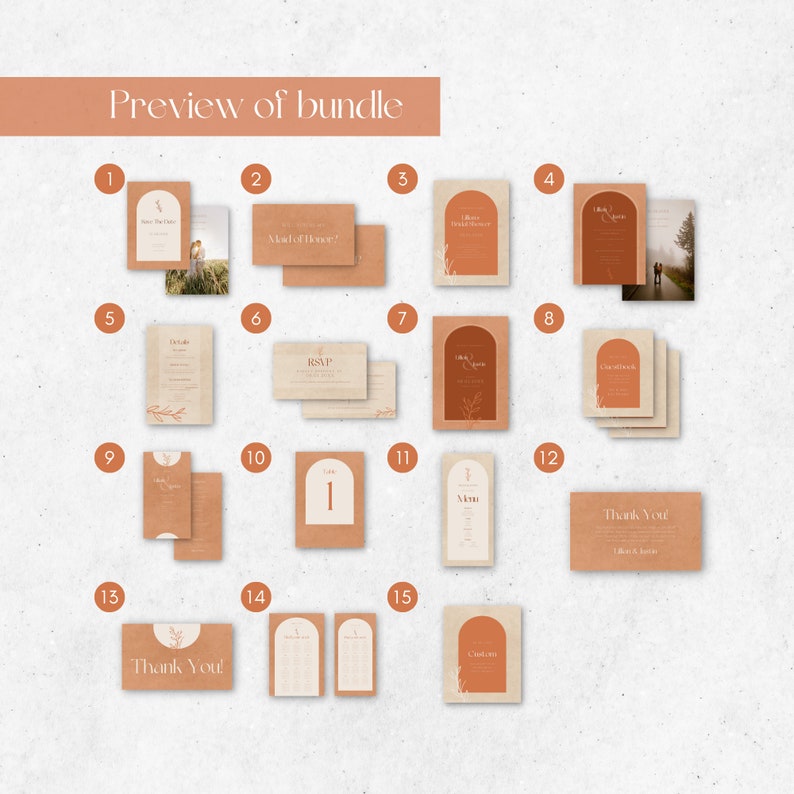Editable Wedding Signage Canva Templates the Boho Dream Bundle ...