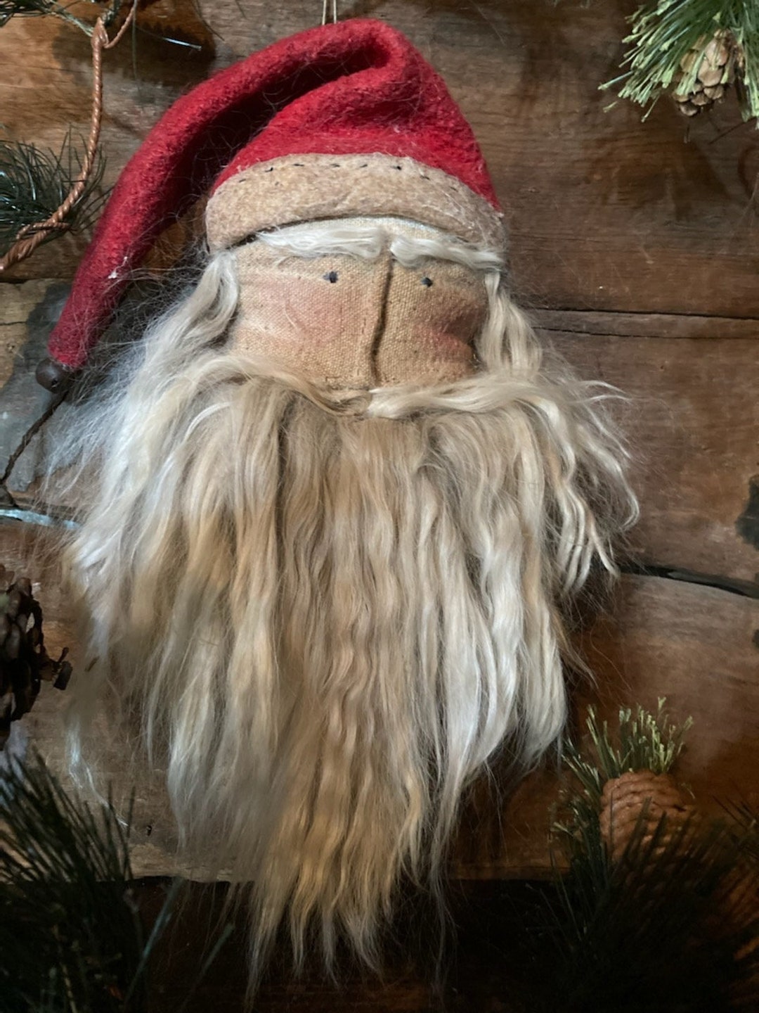 Santa Head Digital Download - Etsy