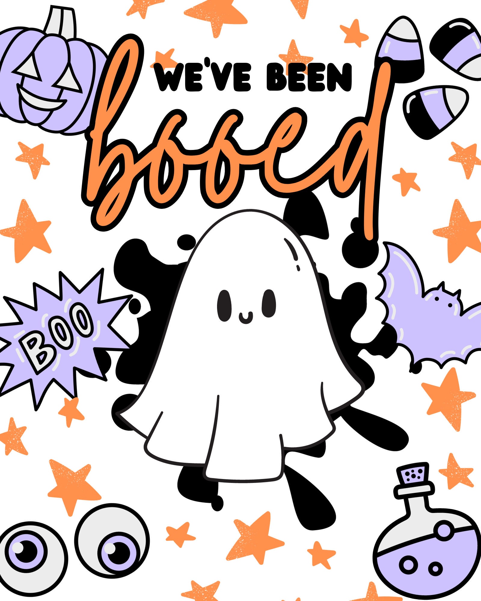 You've Been Booed Editable Printable We've Been - Etsy