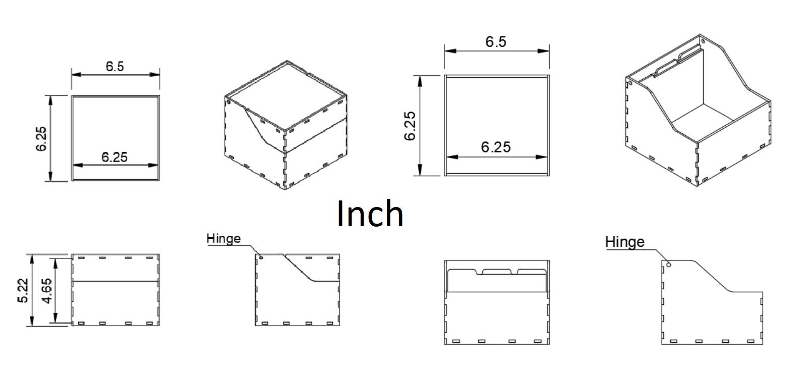Recipe Card Box Dimensions at Zachary Fry blog