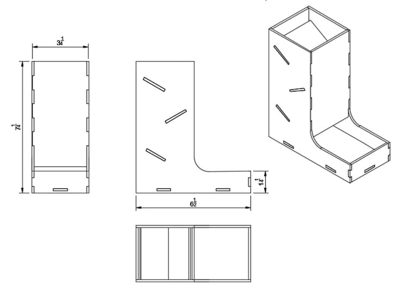 Laser Cut Dice Roller - Vector Pattern for Laser Cutting - Dxf, Ai, Pdf ...