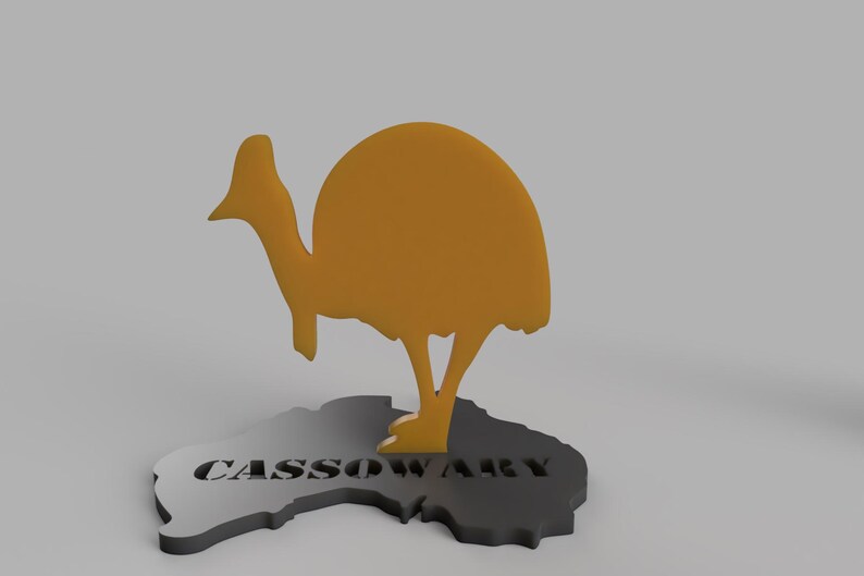 Australia Animal Figures Laser Cut Files - Kangaroo, Emu, Platypus ...