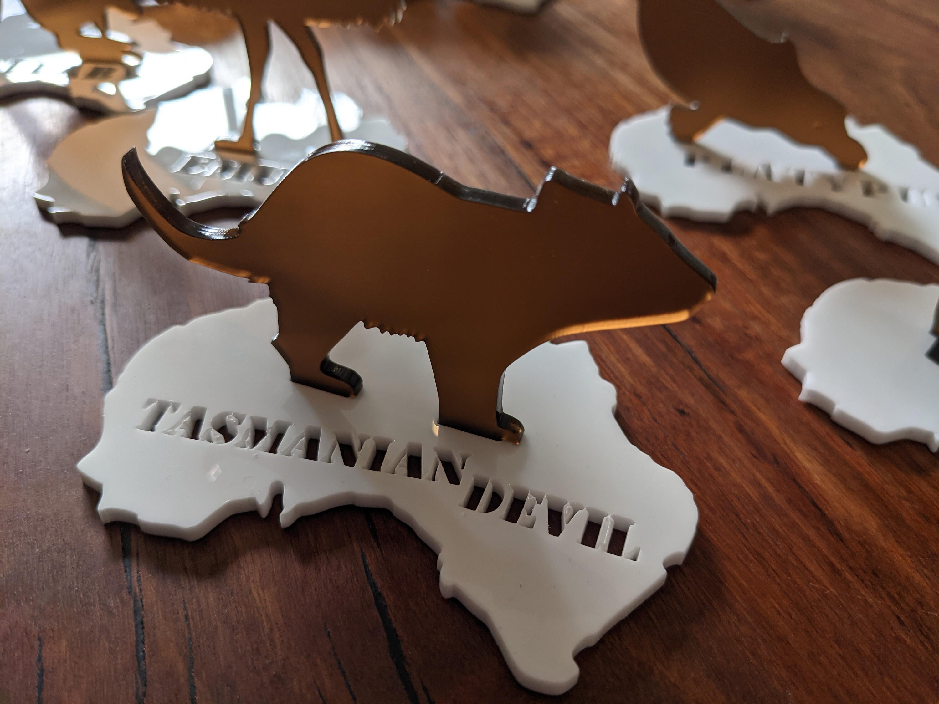 Australia Animal Figures Laser Cut Files Kangaroo, Emu, Platypus ...