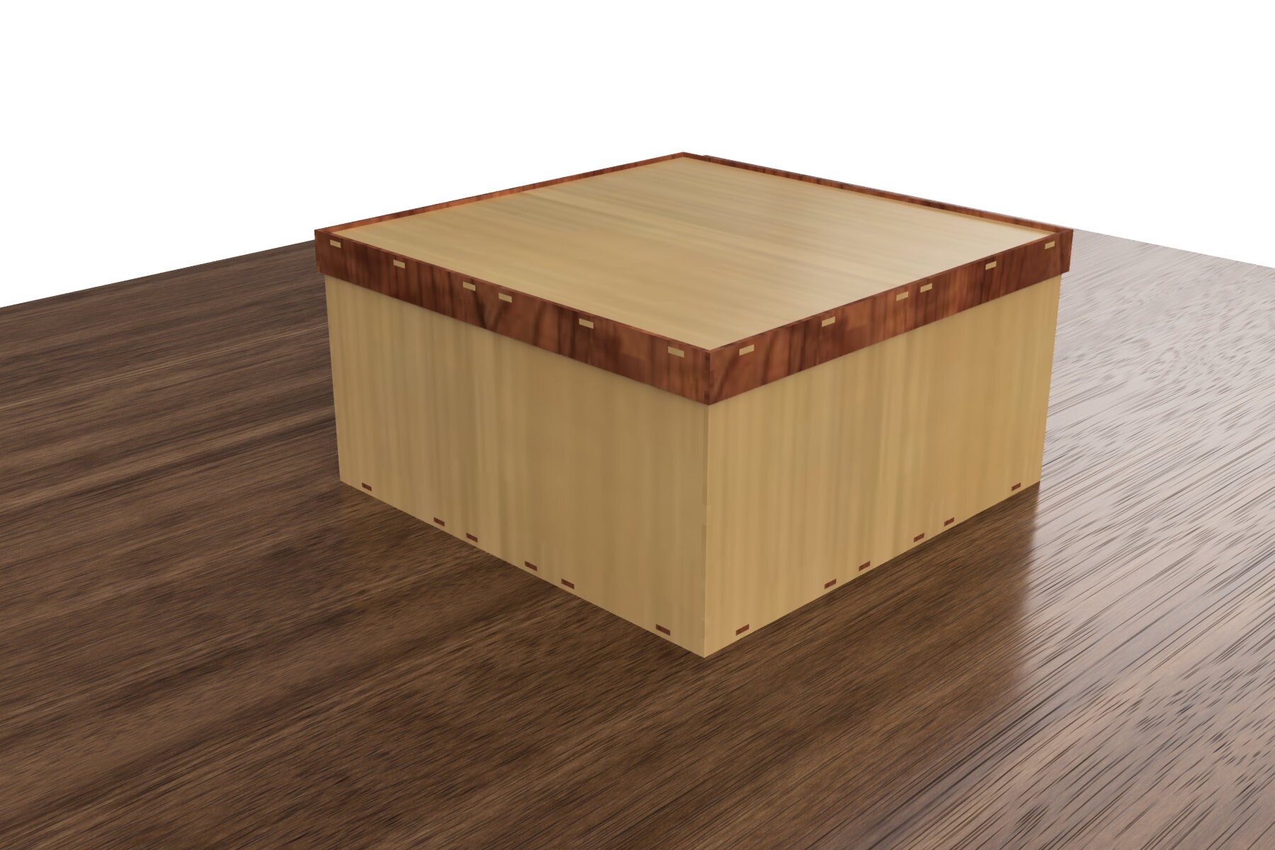 12 Inch Laser Cut Box Pattern - Vector Files for Cutting - Etsy