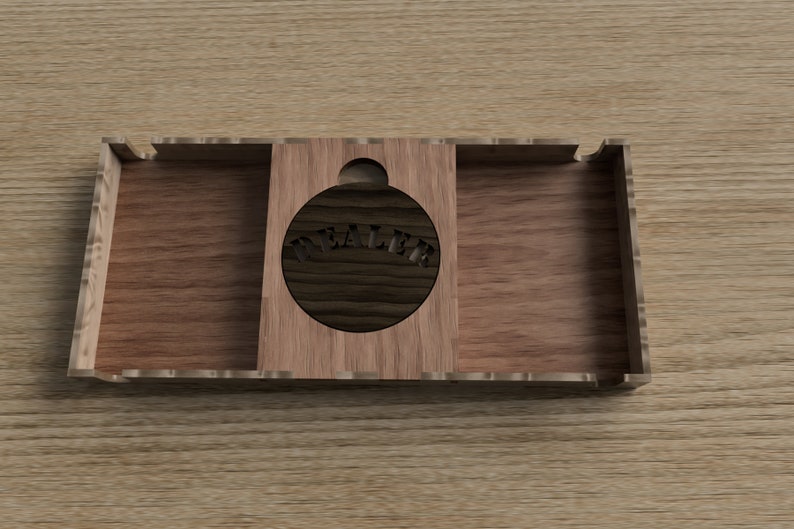 Laser Cut Digital Playing Card Box - Poker Card Box - Vector File for ...