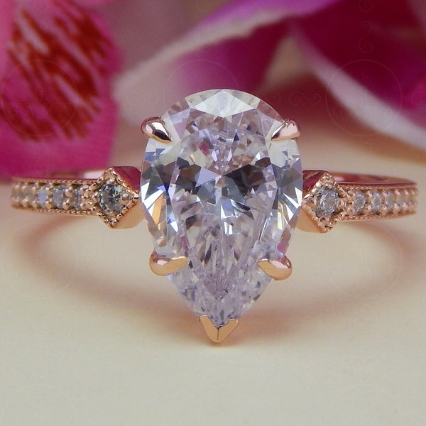 Pear Shaped Stone - Etsy