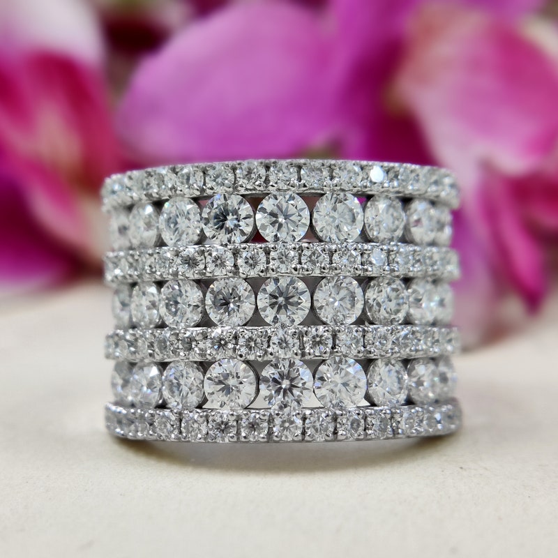 Wide Wedding Band - Etsy