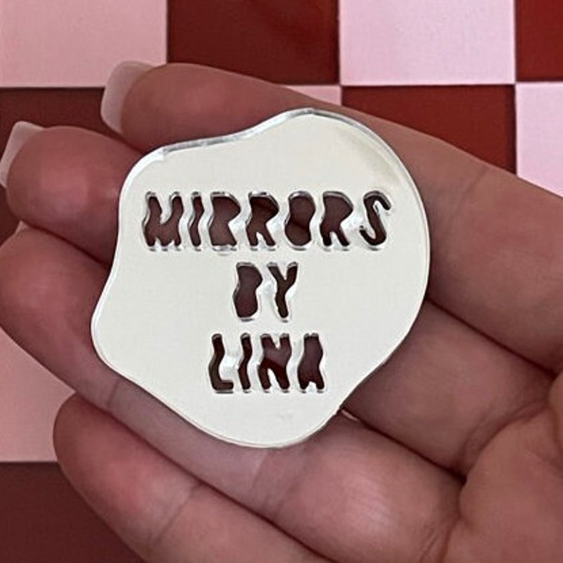 Logo Design Mirror - Etsy