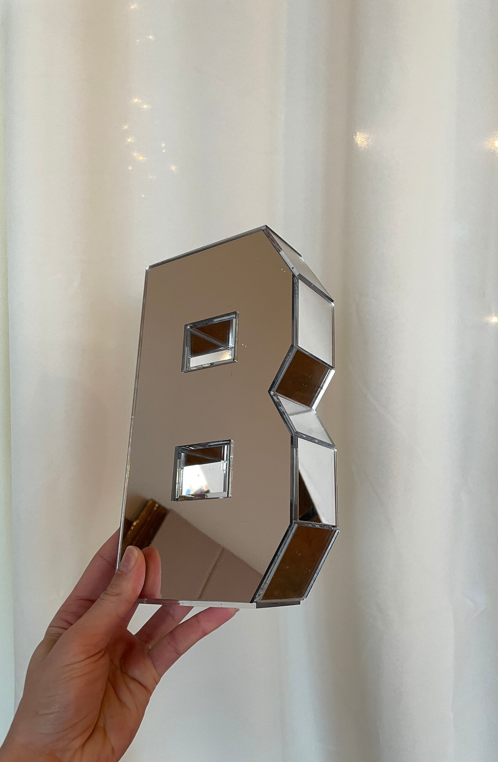Mirror Letter and Numbers - Etsy