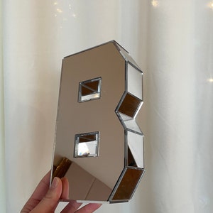 Mirror Letter and Numbers - Etsy